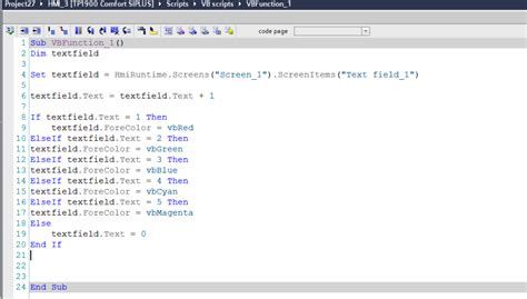 Plc Blog Siemens Wincc Hmi Basic Object Property And Programming In