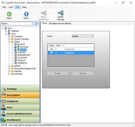 Quick Install Guide Secure Disk For BitLocker Client And Server
