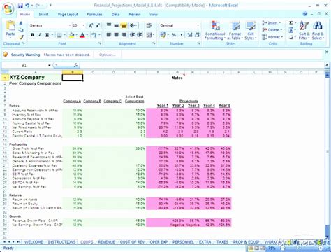 8 Financial Modeling Excel Templates Excel Templates