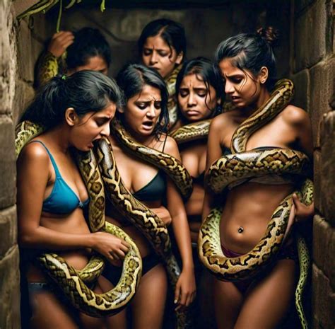 Pythons Strangle Girls Locked In Chamber By Serpentqueenz On Deviantart