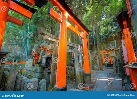 Fushimi Inari Taisha Shrine The Icon Of A Path Lined With Thousands Of