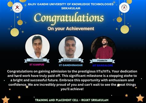 training and placements cell iiit rgukt sklm on linkedin gatesuccess