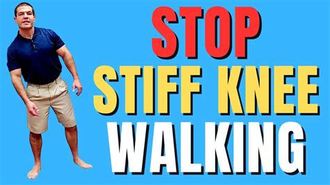 How To Stop Walking With A Stiff Knee Gait 2 Easy Exercises