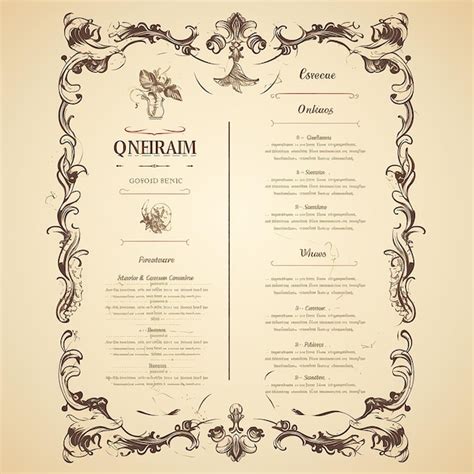 A Menu For The Restaurant Called The Buns Premium Ai Generated Image