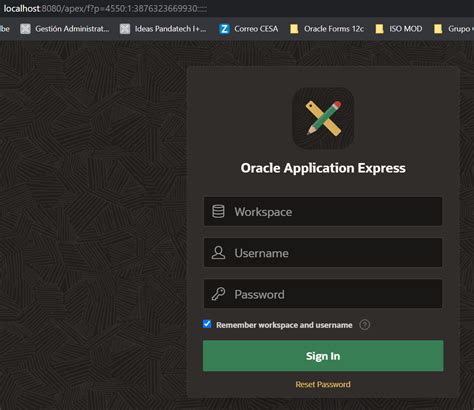 cómo instalar oracle apex 20 2 oracle middleware and development