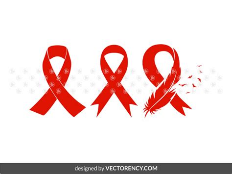 Red Ribbon Svg Png Eps Vectorency