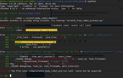 Unable To Execute Stretch Python Sdk While Stretchdriver Is Active