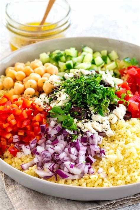 Mediterranean Couscous Recipes Salad Couscous Mediterranean Dishes