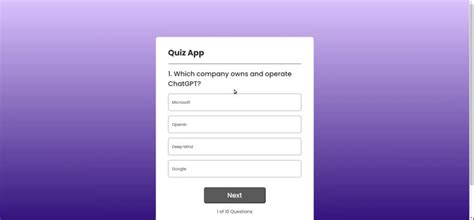Video Vishnu Nair On Linkedin Quiz App A Simple React Project 🚀