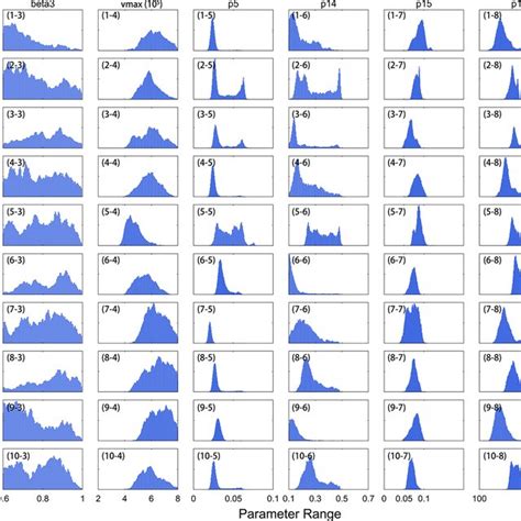 Posterior Probability Distribution Of 10 Representative Samples