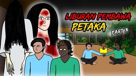 DIGANGGU PENGHUNI VILLA (Animasi Horor UUT) - YouTube
