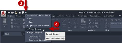 Solved New Project Tab Missing Autodesk Community