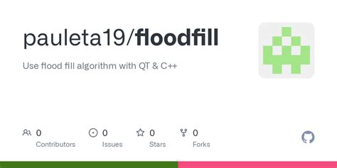 Github Pauleta19floodfill Use Flood Fill Algorithm With Qt And C