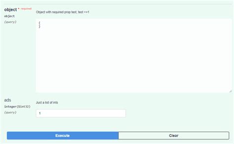Parameter Type Object Should Be Validated Deep · Issue 6880 · Swagger