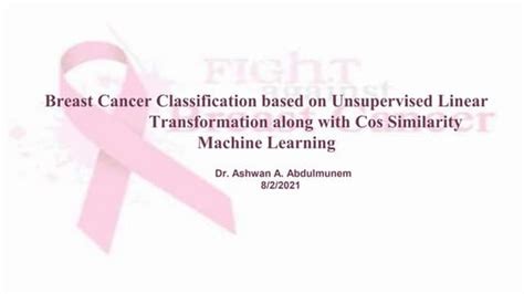 Deep Learning Techniques For Breast Cancer Risk Prediction Pptx