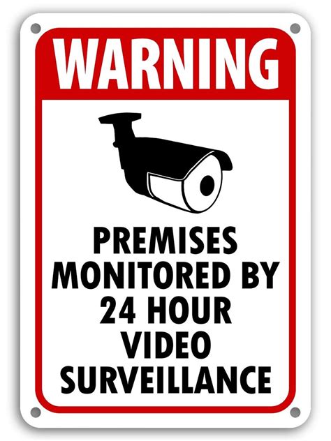 Security Camera Signs
