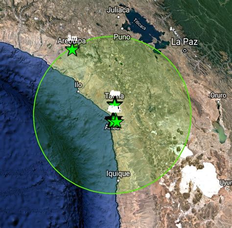 Sismo De Mediana Intensidad Se Registra En El Norte De Chile Magnitud