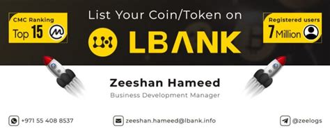 List Your Coin Token On Lbank Zeeshan Hameed