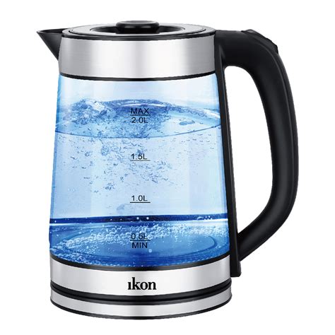 Ikon Electric Glass Kettle 2 L Ik Eg223 Online At Best Price Lulu
