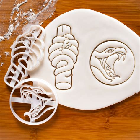 Set Of 2 Python Cookie Cutters Bakerlogy