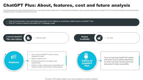 Chatgpt Plus About Features Cost And Future Analysis How Chatgpt Actually Work Chatgpt Ss V Ppt