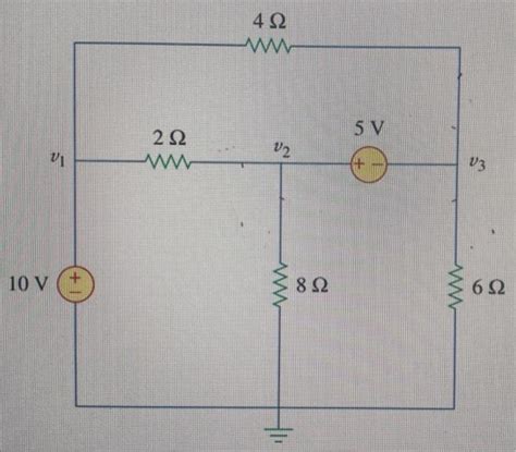 Solved What Is The Direction Of The Current Through 6 Ohms