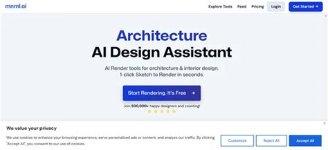 mnml ai ai powered architecture design tools