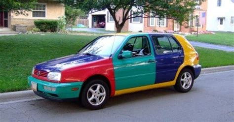 Volkswagen Golf Harlequin Vws Strangest Idea The Truth About Cars