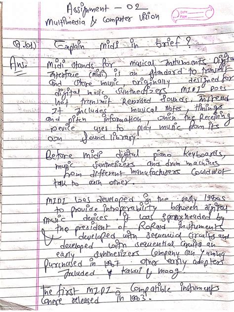 multimedia and computer vision assignment 02 pdf
