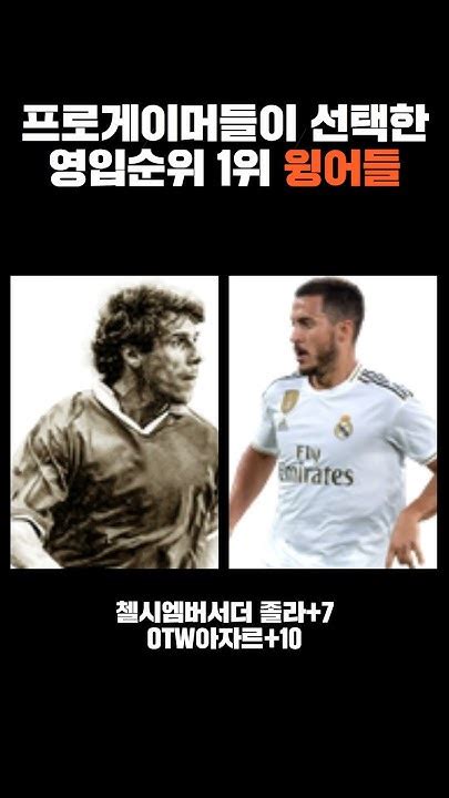 대회 우승 위해 프로게이머들이 1순위로 영입한 성능 가장 좋은 윙어 Youtube