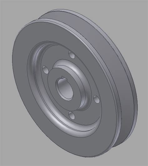 기계설계 기계부품 인벤터 모델링 및 도면 작성 전산응용기계제도기능사 기계설계산업기사 일반기계기사 3d모델링 및 2d도며 동력전달장치 Tk005 V 벨트풀리 네이버 블로그