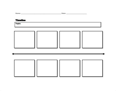 Blank Excel History Timeline Template Vicapan