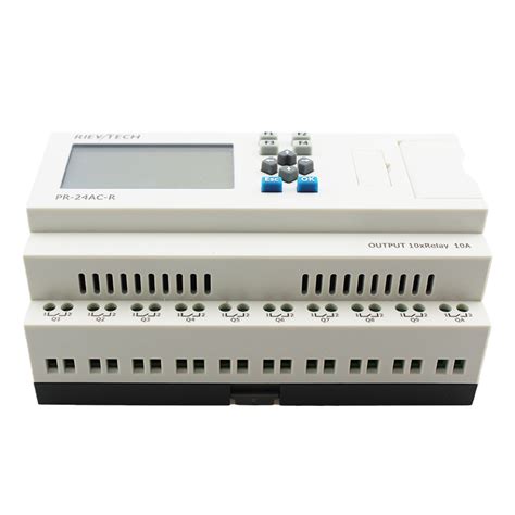 Micro PLC Rievtech Programmable Relay PR AC R Small Relay With Expandable Mini PLC China