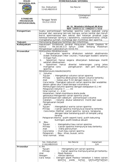 PDF 114 Pemeriksaan Sperma DOKUMEN TIPS