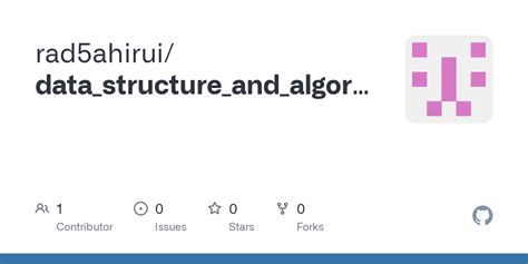 GitHub Rad Ahirui Data Structure And Algorithms