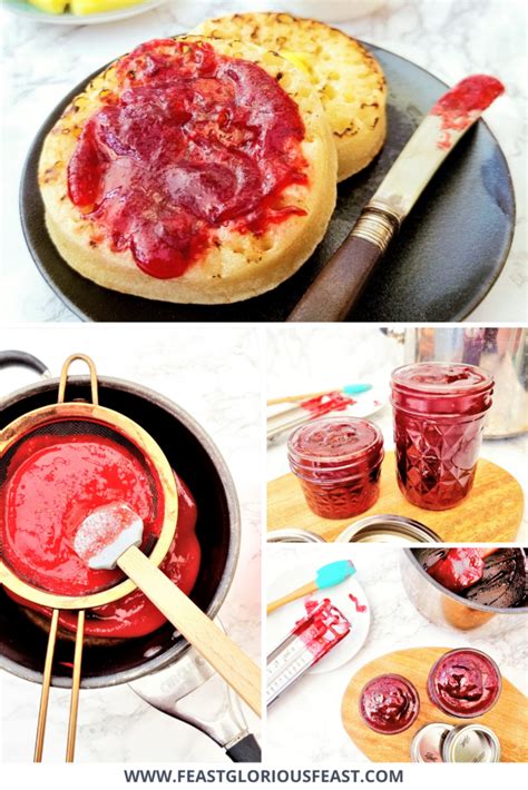Seedless Raspberry Jam Small Batch Recipe Feast Glorious Feast