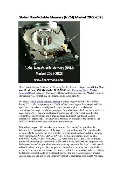 Ppt Global Non Volatile Memory Nvm Market 2022 2028 Powerpoint