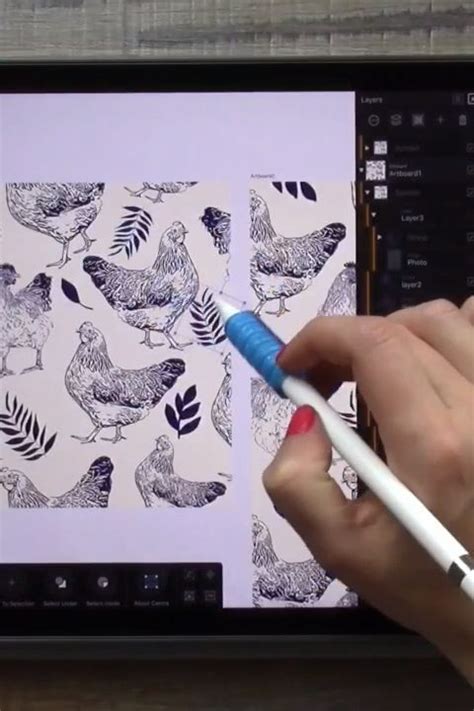 Create Vector Seamless Repeats On Your Ipad Create Getstarted Ipad