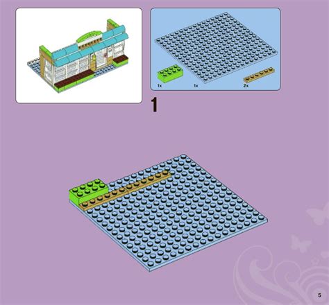 Návod na stavbu LEGO Friends Veterinární klinika v Heartlake