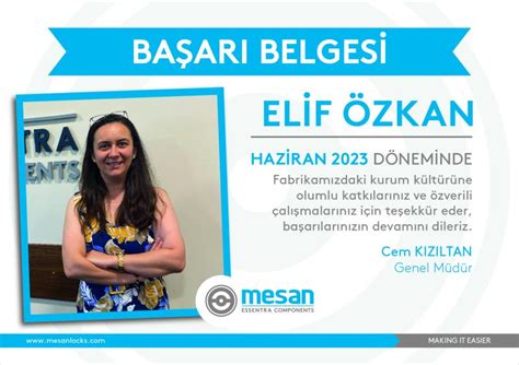 Elif Ozkan On Linkedin I Was Very Happy To See Myself Among The Successful Employees Of The…