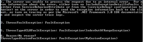 Wcf Simplified Part 5 Handling Exceptions And Faults Inet