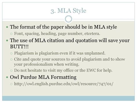 Guidelines For The Research Paper Ppt Download