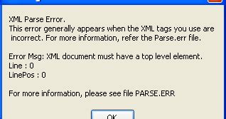 XML Parse Error UdiMagic Excel To Tally Software