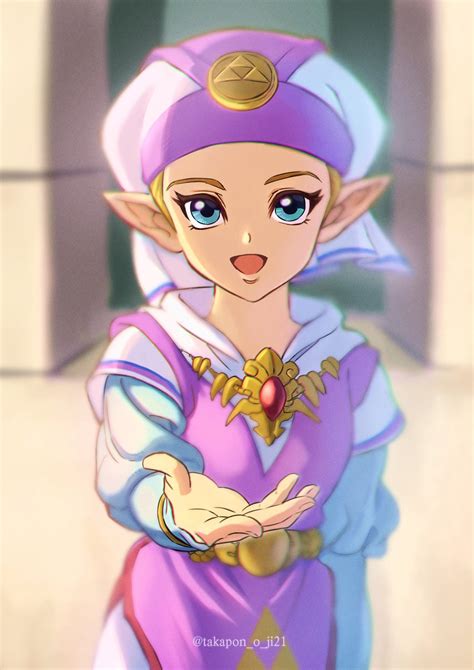 Princess Zelda The Legend Of Zelda And 1 More Drawn By Takapon O Ji