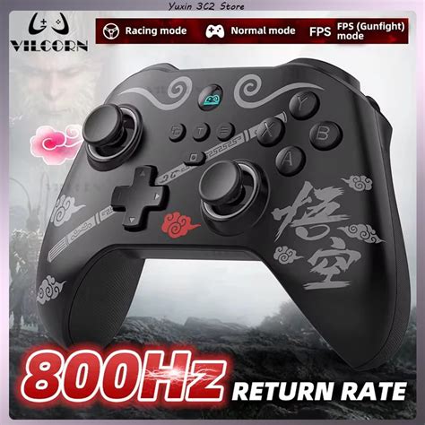 Z03 Black Wukong Pc Gamepad Fps Bluetooth Compatible Game Controller With Hall Trigger Joystick