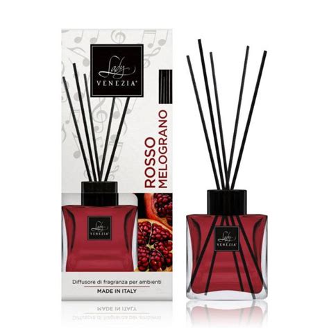 DIFFUSORE CUBO ML ROSSO MELOGRANO Bimbomania SRL