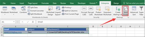 How To Send Email From Excel With Mailto Hyperlink Function