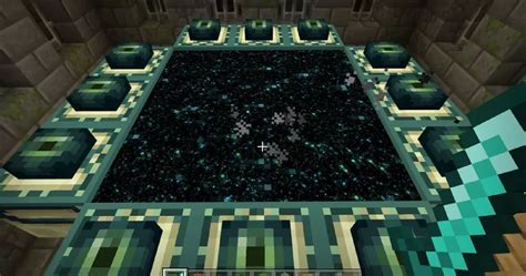 How To Build And Activate An End Portal In Minecraft Creative