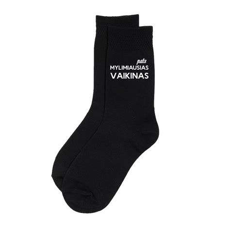 Kojinės Pats Mylimiausias Vaikinas Dovanusalislt