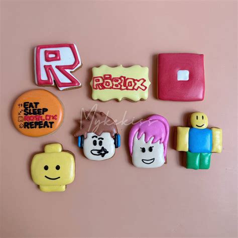 Mini Roblox Sugar Cookies
